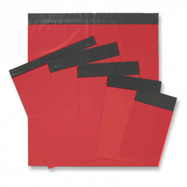 Red Courier Bags | Zippy Packaging